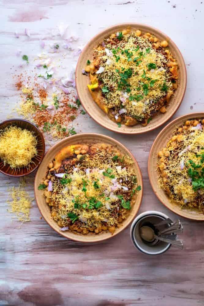 Ragda Pattice Recipe | Ragda Patties Recipe - Cubes N Juliennes