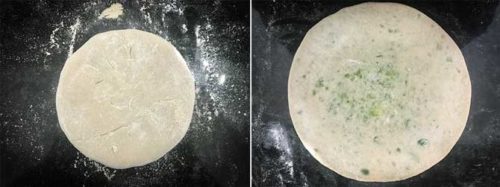 Matar Paratha (Green Peas Paratha Recipe) - Cubes N Juliennes