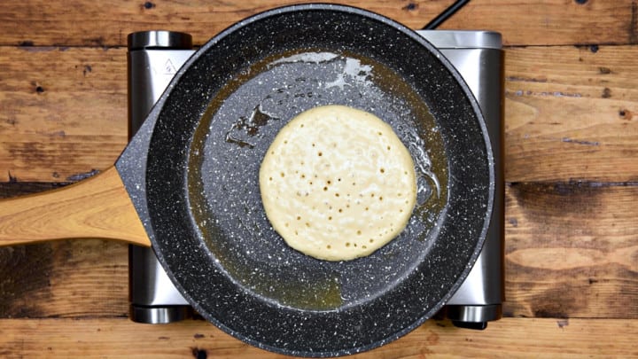 Fluffy Pancakes Recipe From Scratch - Video - Cubes N Juliennes