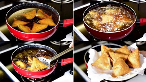 Samosa Recipe - How To Make The Best Indian Samosa (Video)