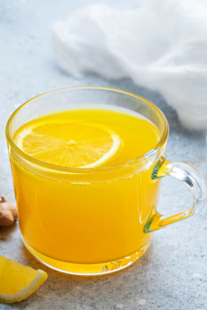 Ginger Turmeric Tea Recipe (Warming Herbal Drink) - Cubes N Juliennes