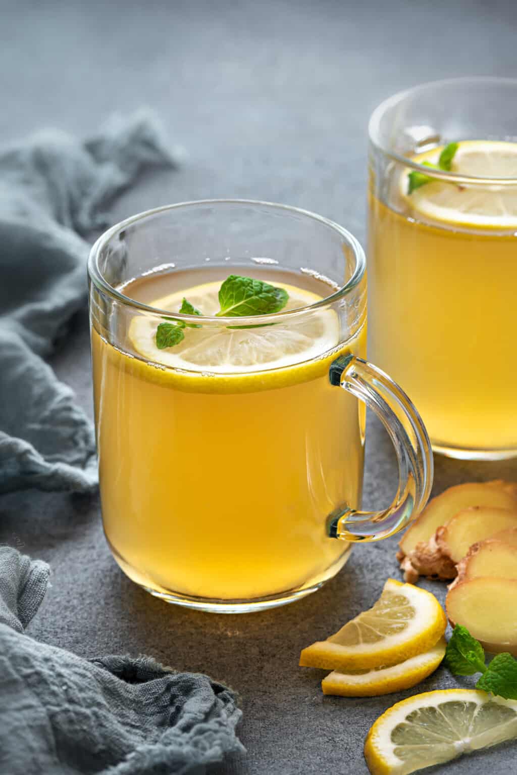 Lemon Ginger Tea - Cubes N Juliennes