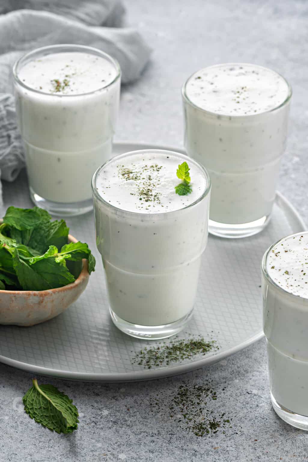 Ayran - Turkish Yogurt Drink Recipe - Cubes N Juliennes