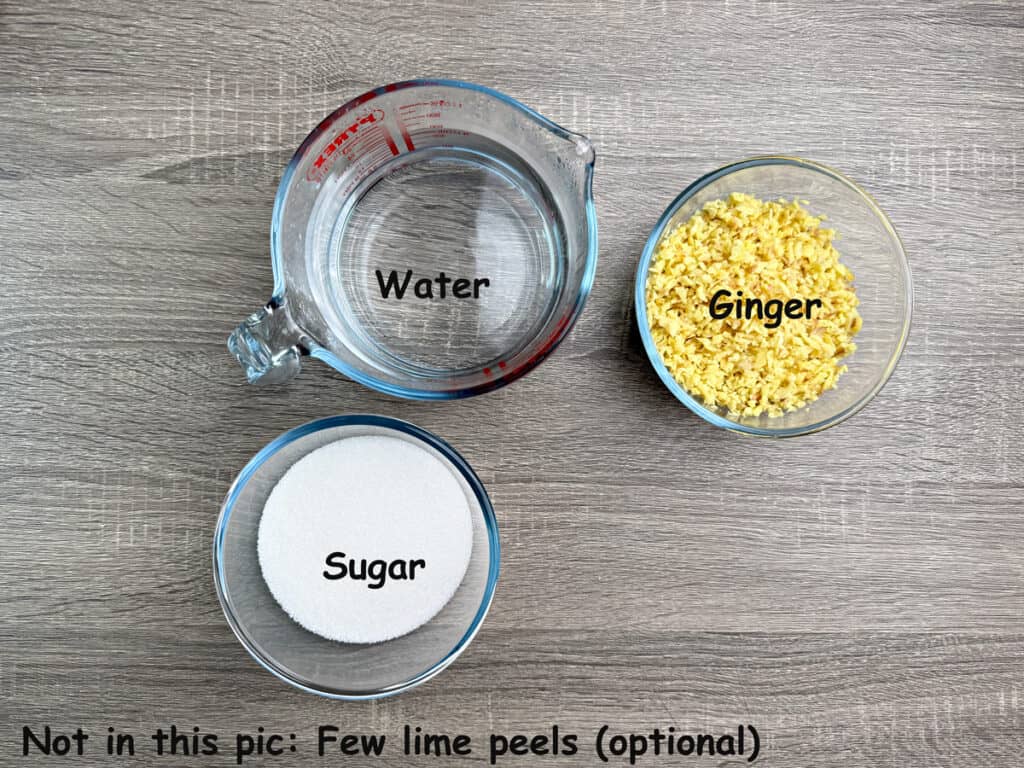 Ginger Simple Syrup Recipe for Mocktails and More!