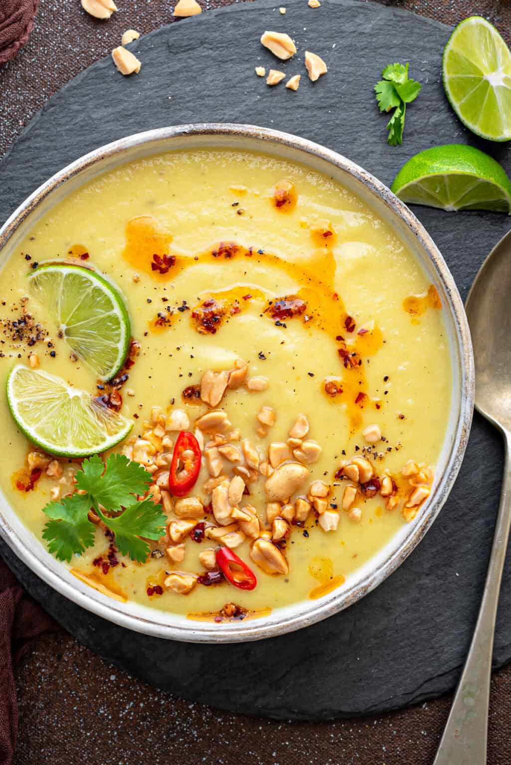 Easy Parsnip Soup Recipe with Apples - Asian-Inspired!